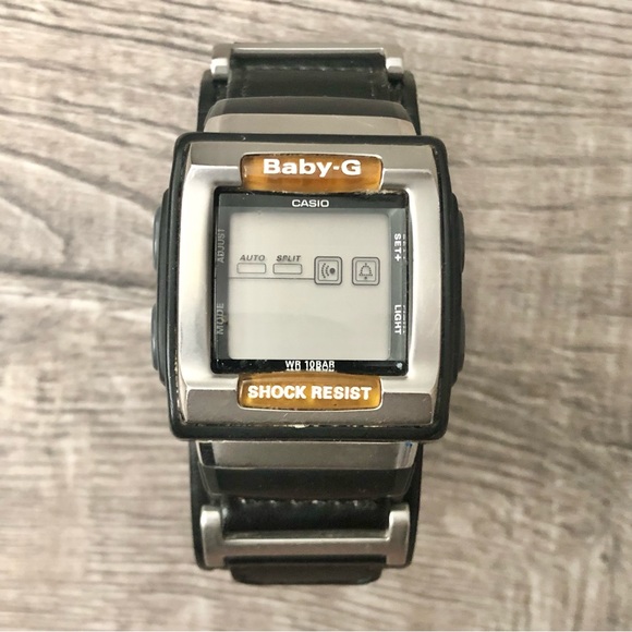 Casio | Accessories | Rarebabyg Shock Square Rectangular Digital Watch ...